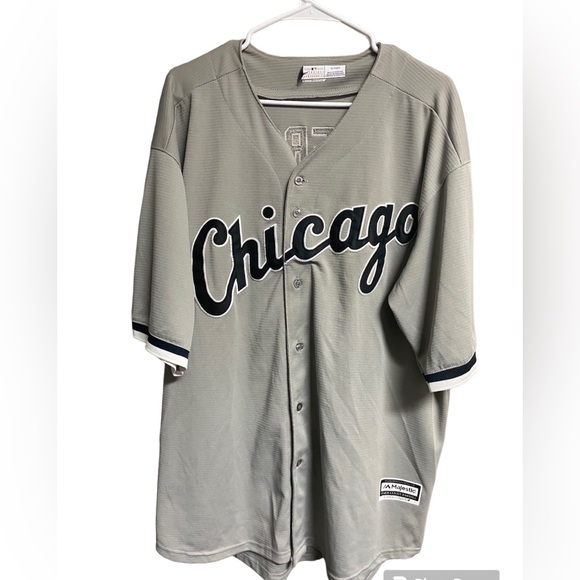 Majestic | Shirts | Chicago White Sox Tim Anderson 7 Grey Jersey Size ...